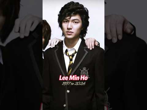 Lee Min Ho evolution 1987 to 2024