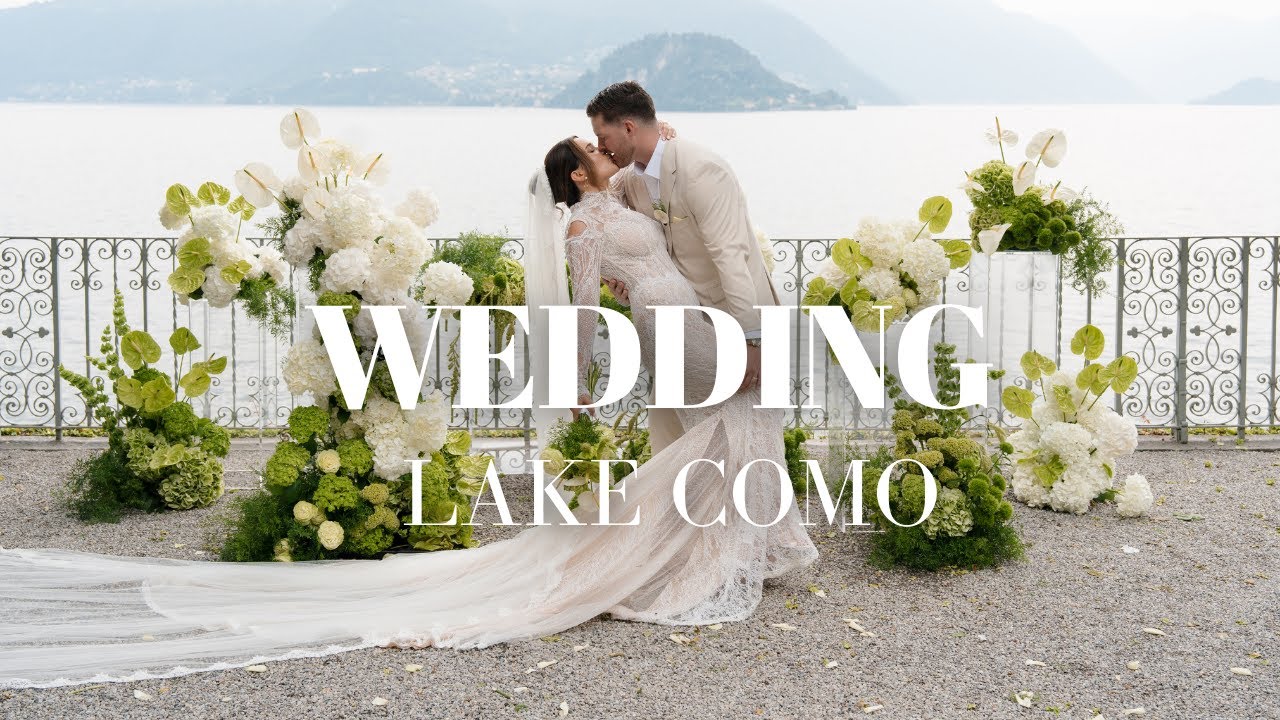 American Destination Wedding on Lake Como 🇮🇹 | Wedding Planner Lake Como