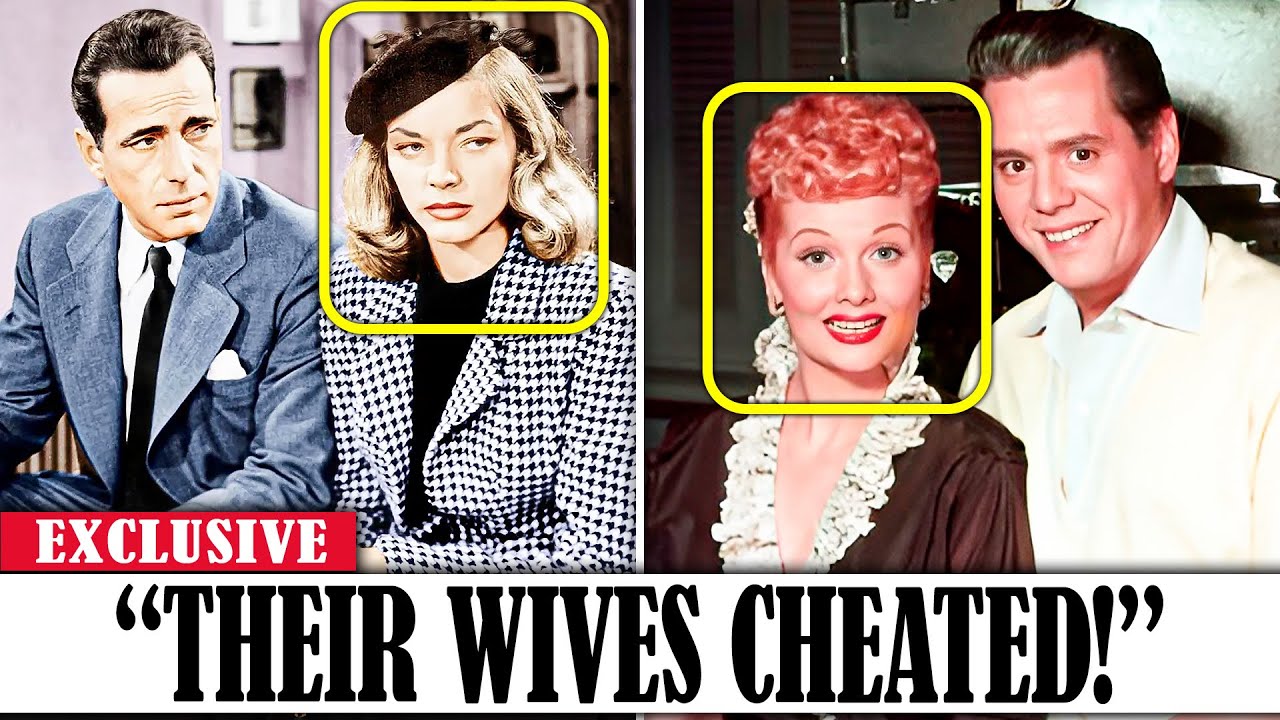 10 Golden Age Stars Whose Wives Always CHEATED On Them
