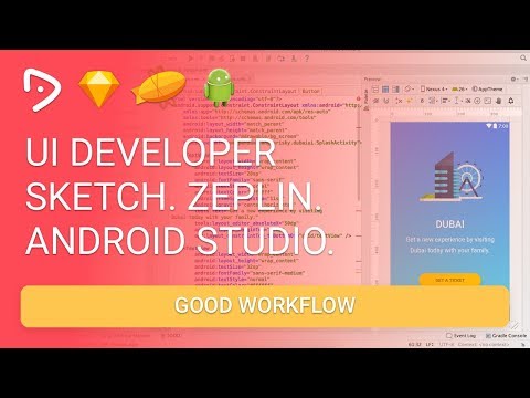 UI Developer using Sketch; Zeplin; and Android Studio Tutorial Video Lecture - How to Design UI ...
