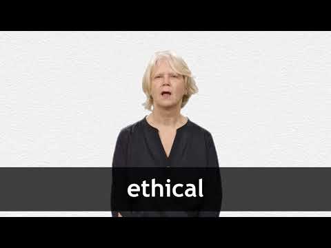 How to pronounce ETHICAL in American English