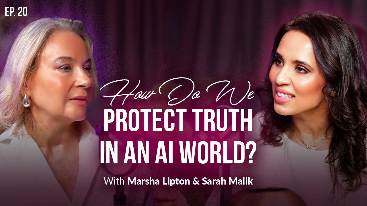 How Do We Protect Truth in an AI World? | Marsha Lipton on Sarah Straight Up