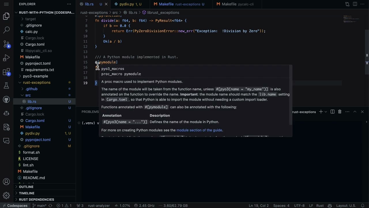 Handle Python Exceptions in Rust for Robust Cross-Language Errors