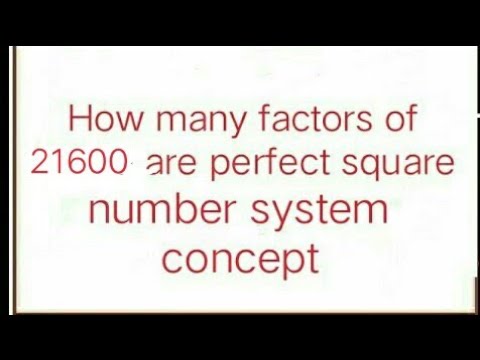 How many factors of 21600 are perfect square