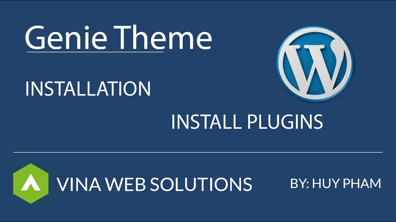 [Genie Documentation] Install Plugins