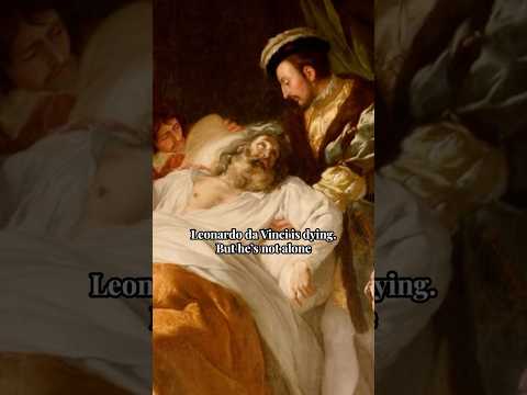 Leonardo da Vinci's final moments #art #painting #history #davinci