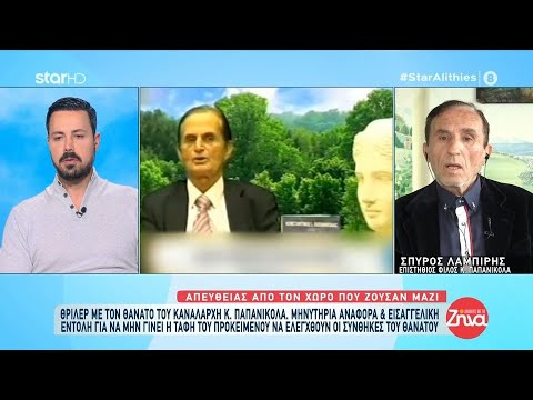 Κωνσταντίνος Παπανικόλας: Ανατροπή με τον θάνατο του καναλάρχη ...