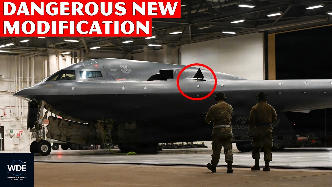 The Terrifying Features on the B-2 Spirit’s Wing Heading Toward Iran