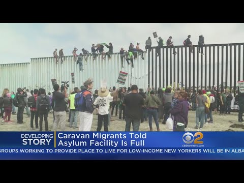 Refugees In Caravan Told U.S. Asylum Facility Is Full