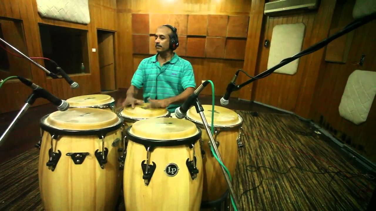 Congo drums  - Indian player !