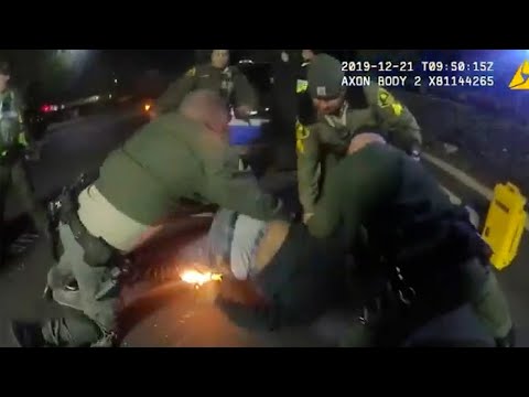 Sheriff's video of deputies igniting a lighter when tasing Black father finally released