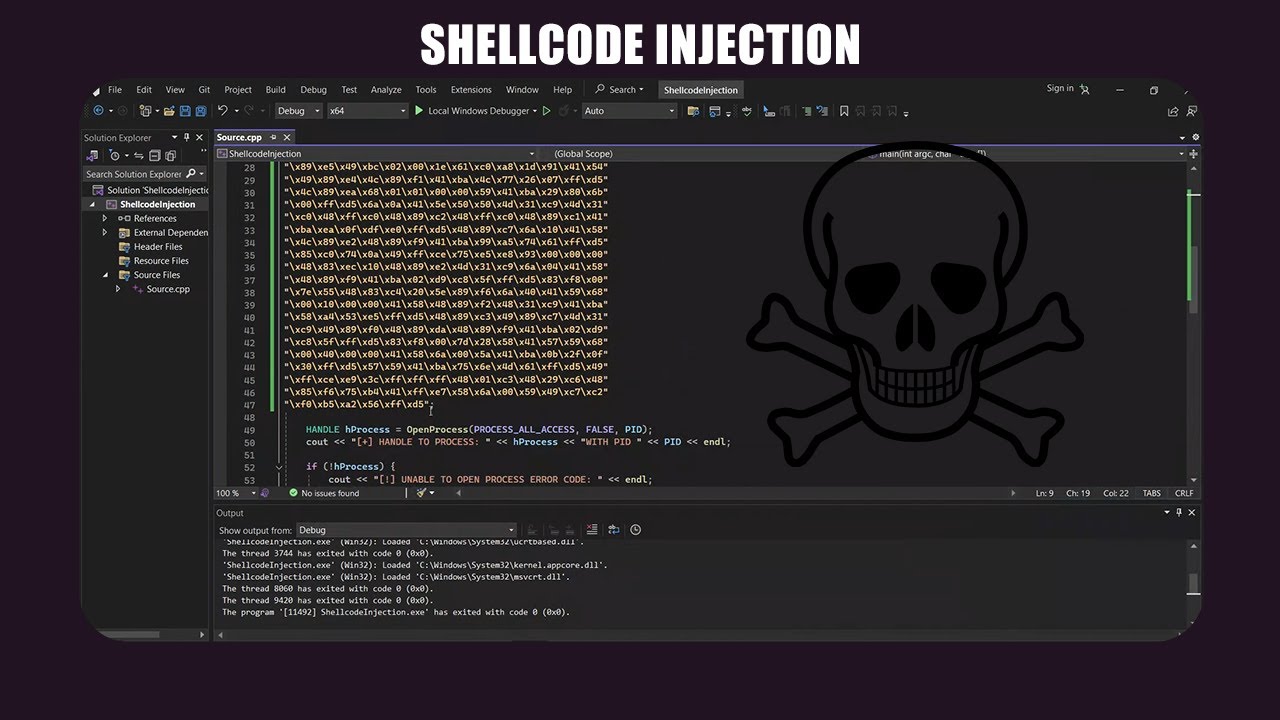 BASICS OF MALWARE DEVELOPMENT: ShellCode Injection