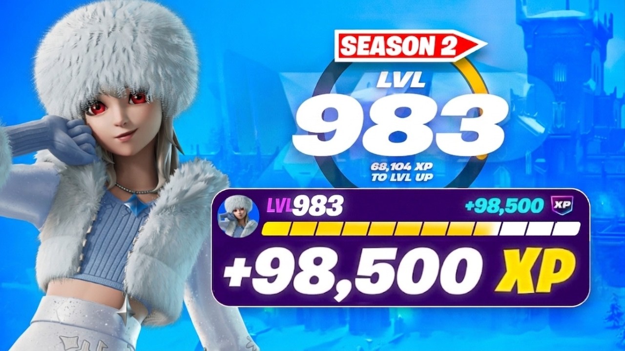 *NEW* BEST NO TIMER Fortnite XP MAP How To LEVEL UP FAST in Fortnite Chapter 7 SEASON 2! (BROKEN XP)