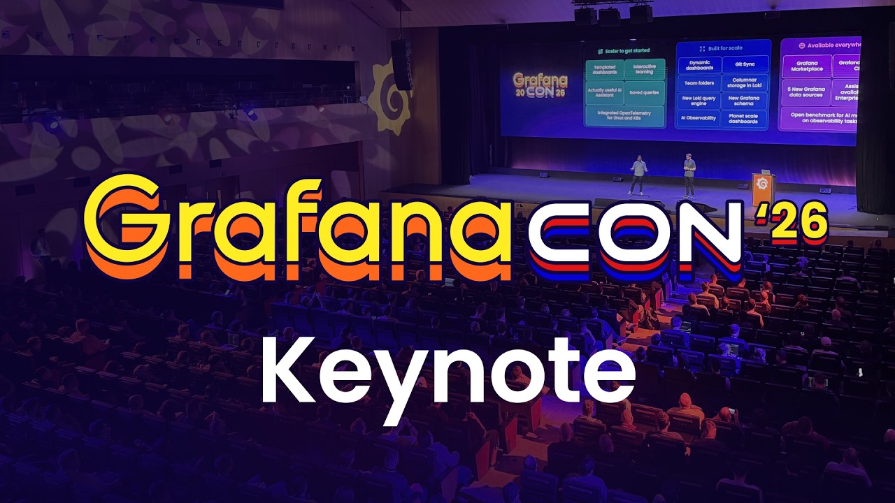 GrafanaCON 2026 Keynote Livestream