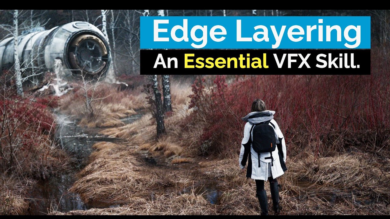 The Secret to Perfectly Merge CGI with Live Action | (Edge Extending)