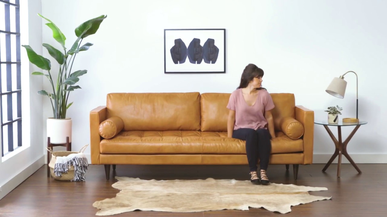 Briar Leather Sofa from Joybird