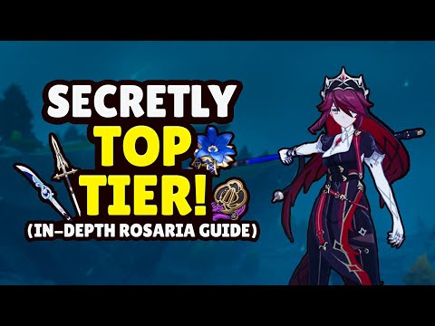 Rosaria is an UNDERRATED Cryo 4★ for F2P... Here's Why. (Rosaria Build Guide)