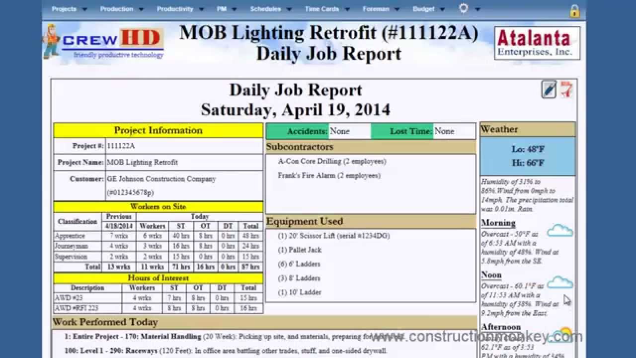 crewHD - Friendly Software for Construction Crews