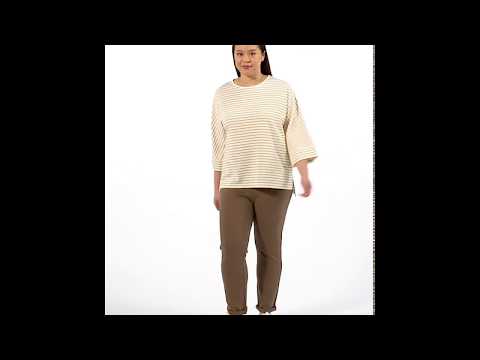 Three Quarter Sleeve Dolman Tee (TT613000-ML9)