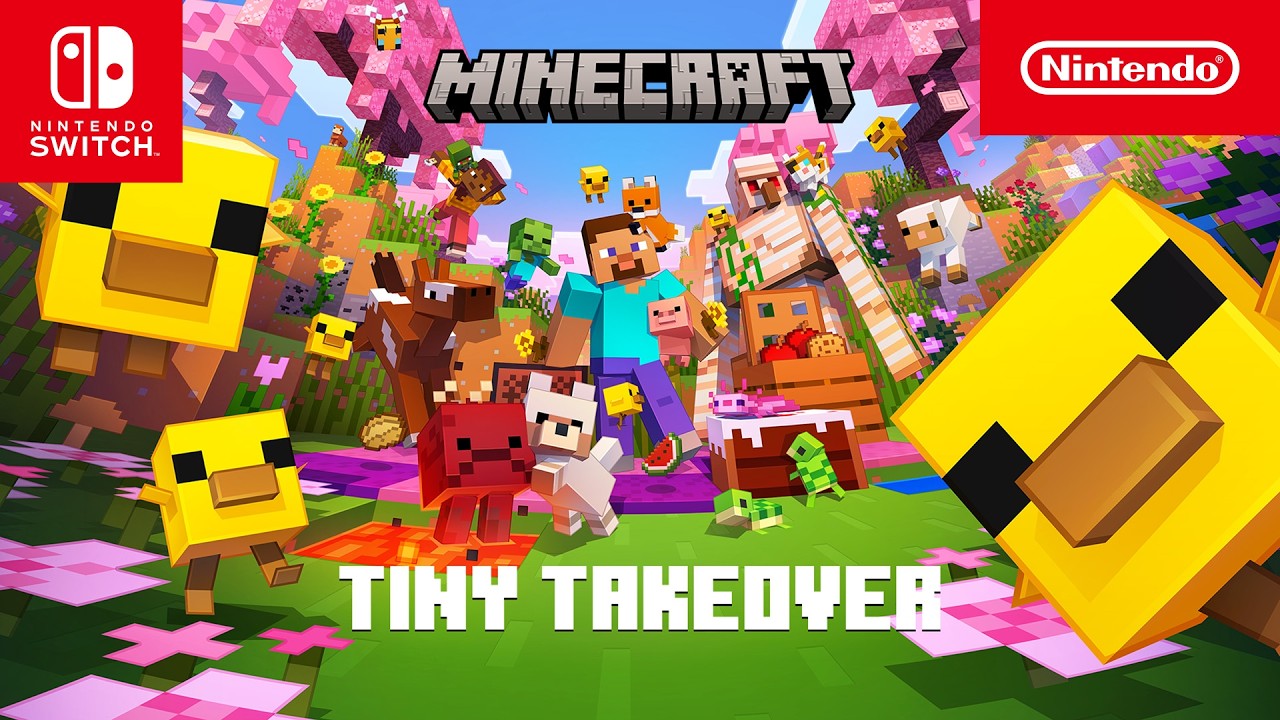 Minecraft – Tiny Takeover Drop – Nintendo Switch