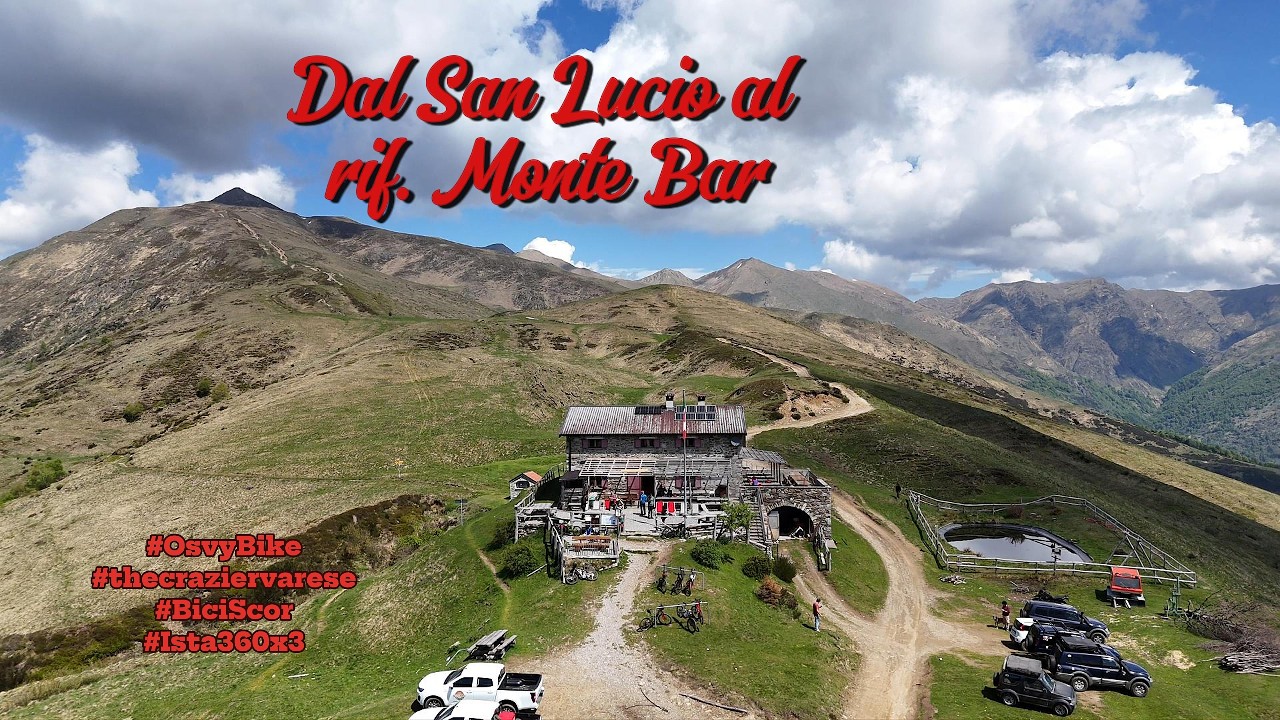 Dal San Lucio al rif  Monte Bar e The Flow Line