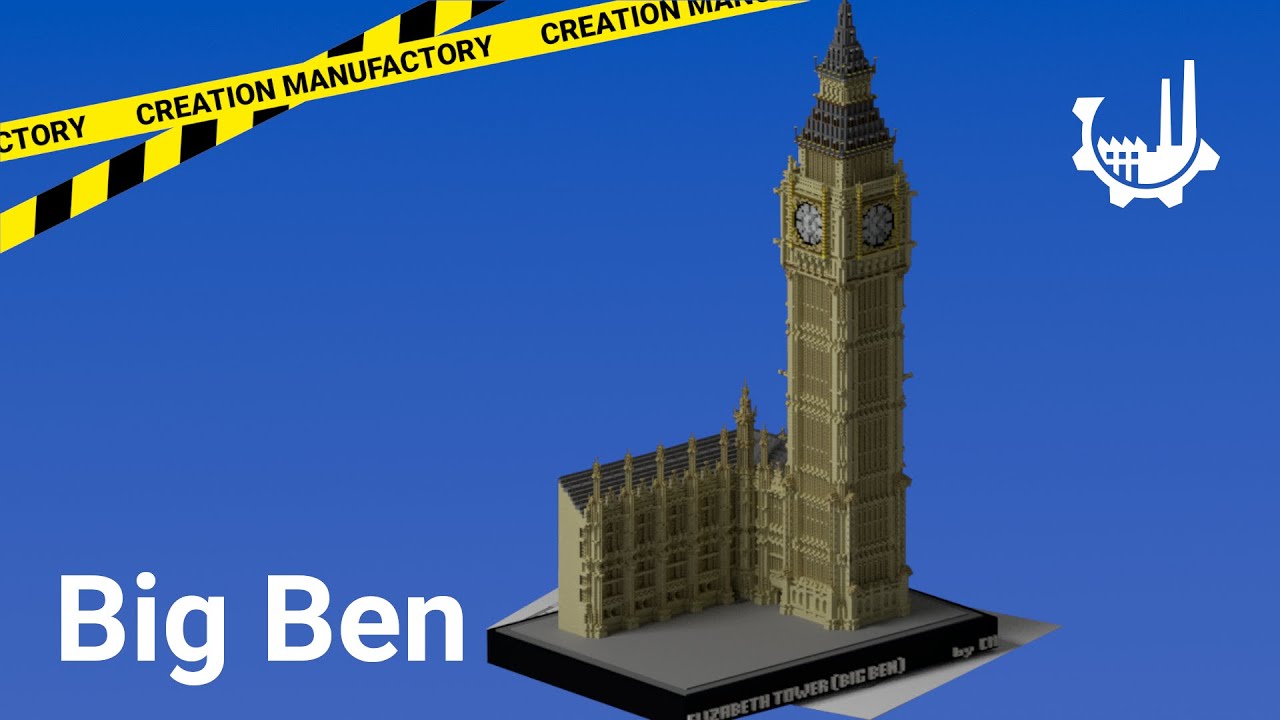 Big Ben London | Real Architecture [Minecraft] [Free Download]