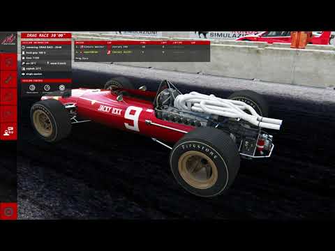 Ferrari 312/67 - Drag Time Test 2 kilometers