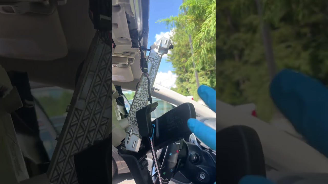 2023 Subaru outback windshield replacement remove lane departure camera  #autoglass #subaru #outback