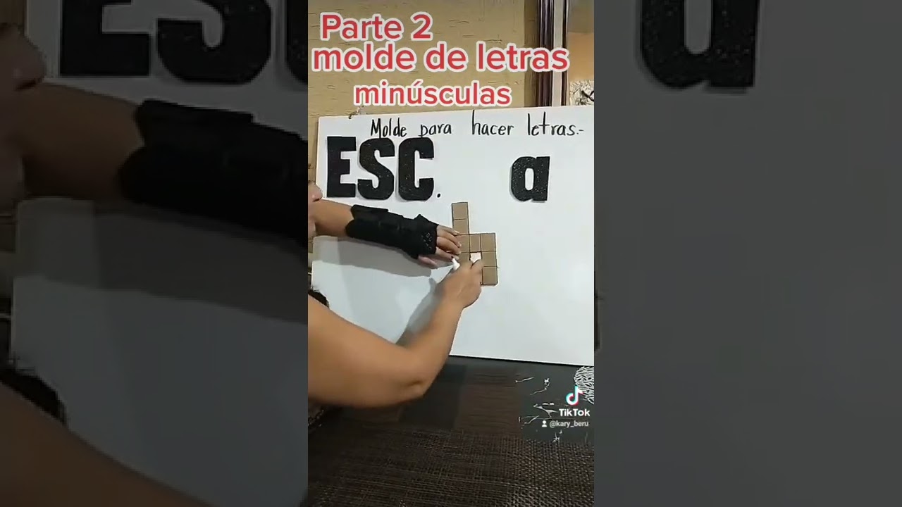 Template for lowercase letters... follow me on TikTok as @kary_beru