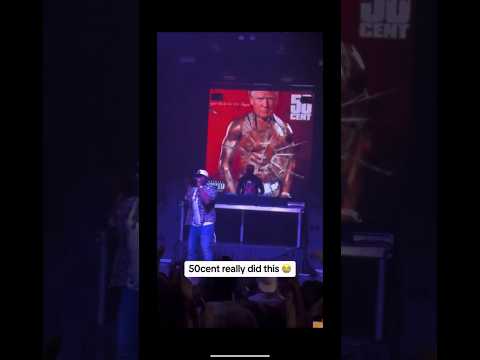 50 Cent performs many men with Donald trump! 😂