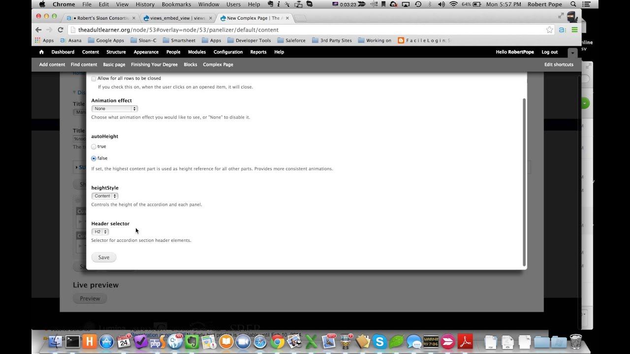 How to use Drupal 7 accordion, tabs and tooltips (For the Adult Learner)