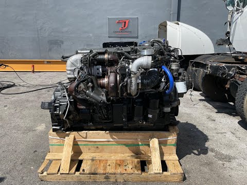 2011 Paccar MX13 Diesel Engine EPA10 For sale being test run at JJ Rebuilders Stock # 005072