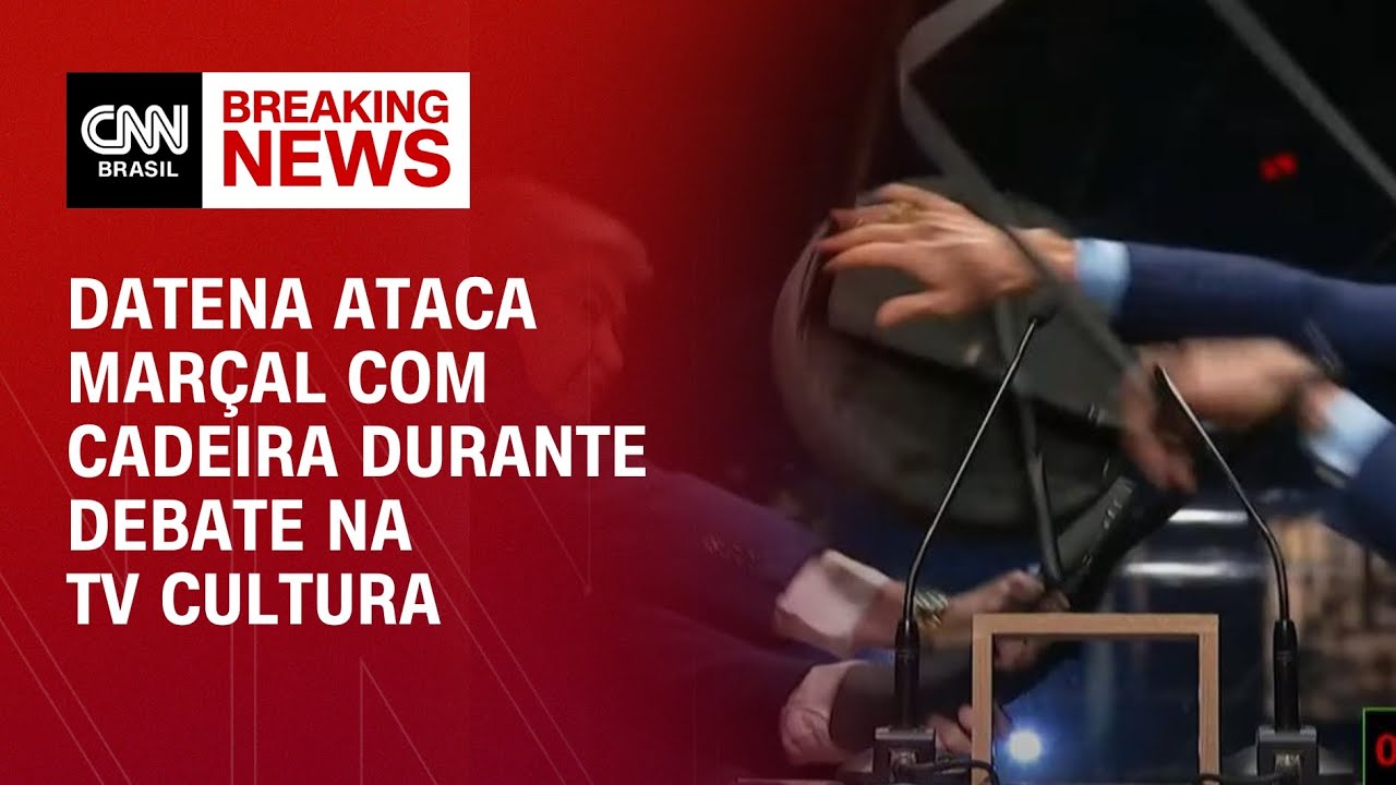 Marçal é encaminhado para hospital após ser agredido por Datena em ...