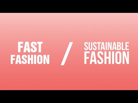 Fast Fashion vs Sustainable Fashion