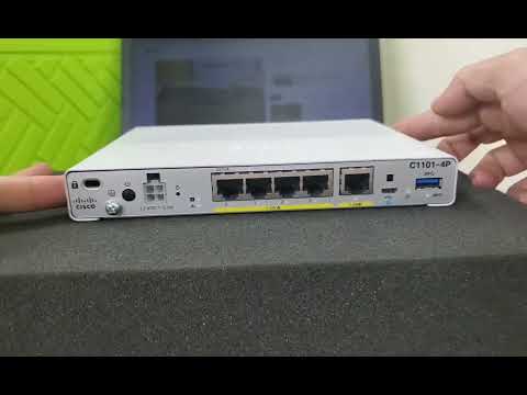 Cisco C1101-4P Used - Bảo hành 06 tháng.