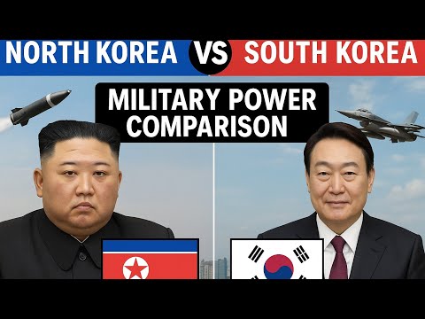North Korea vs South Korea Military Power Comparison | Who Is Stronger in 2025?#comparison #military