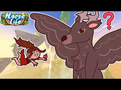 Checking Out The NEW PERYTON SPECIES in HORSE LIFE on ROBLOX