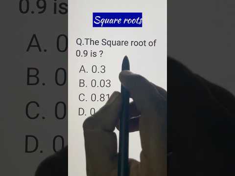 Square Roots #youtubeshorts #shortfeed #shortsvideo #squareroot