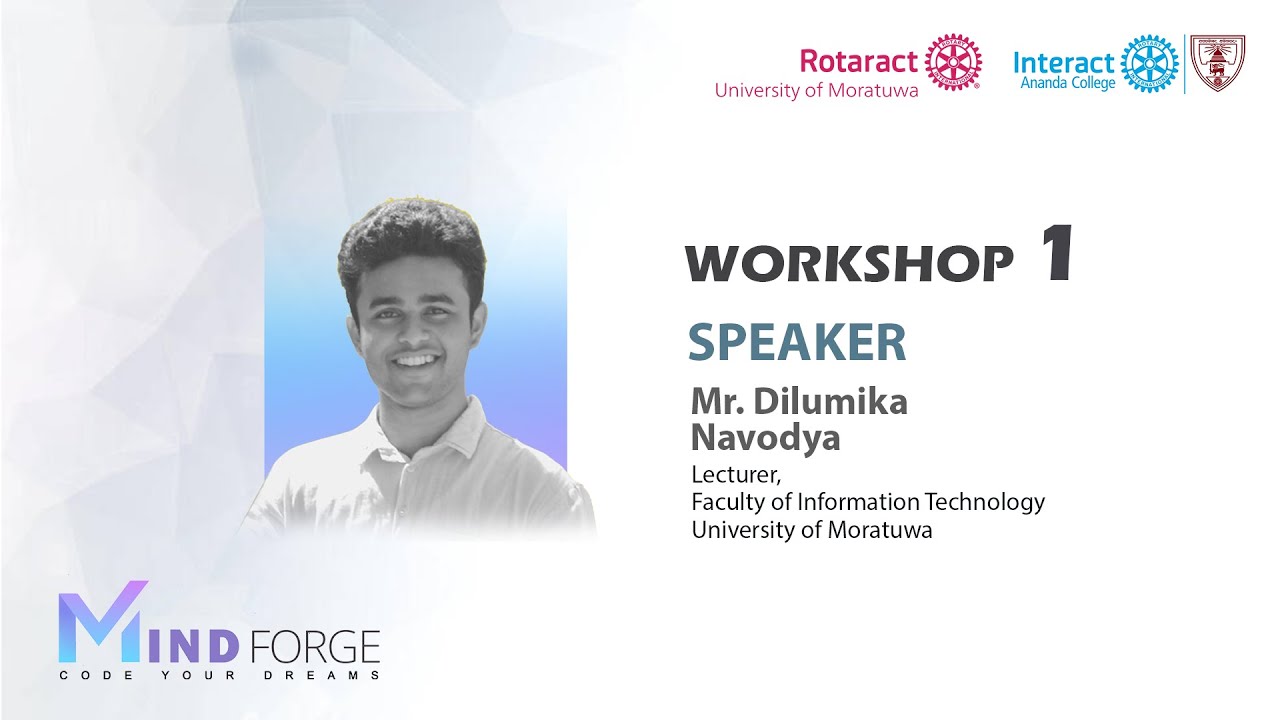 Mind Forge 1.0 Workshop 1