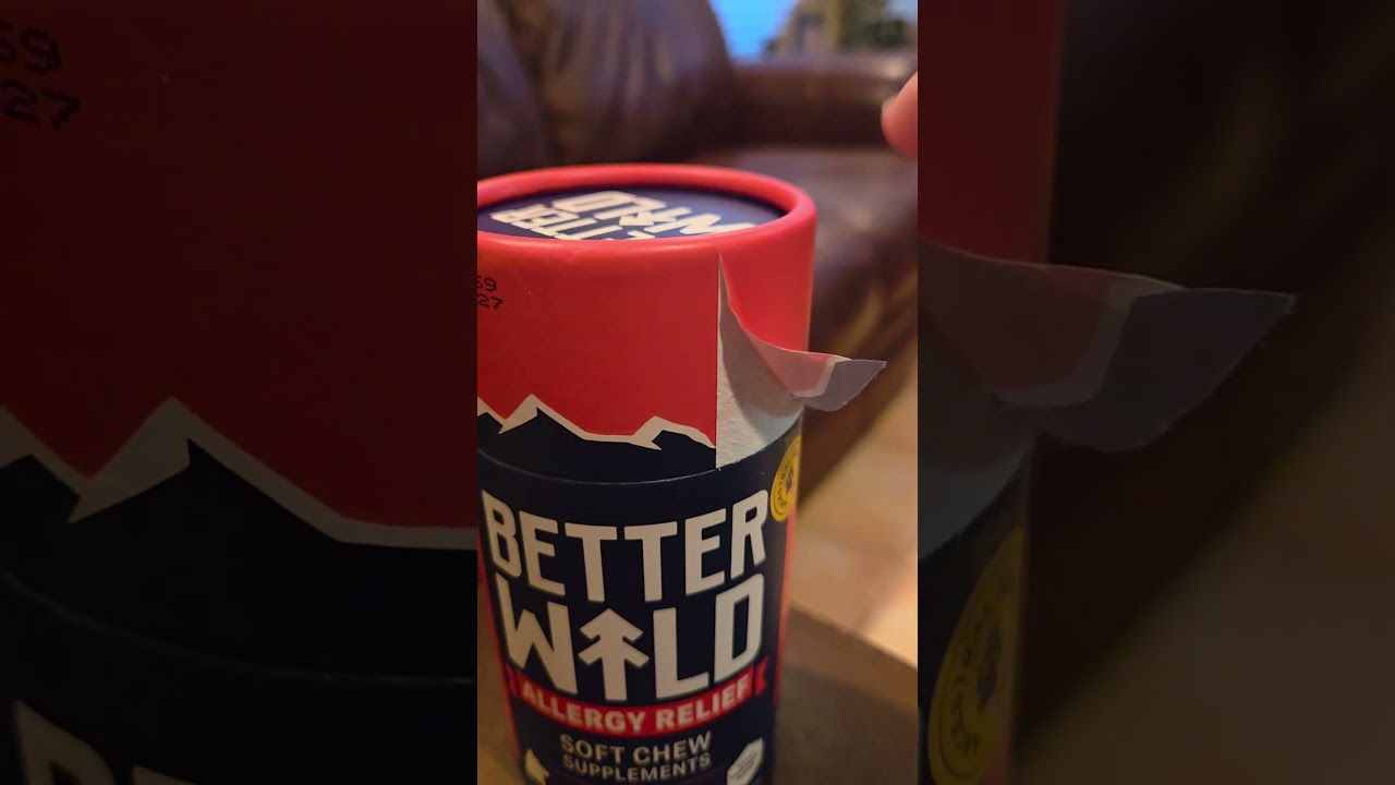 Better Wild allergy relief chews for dogs  review.