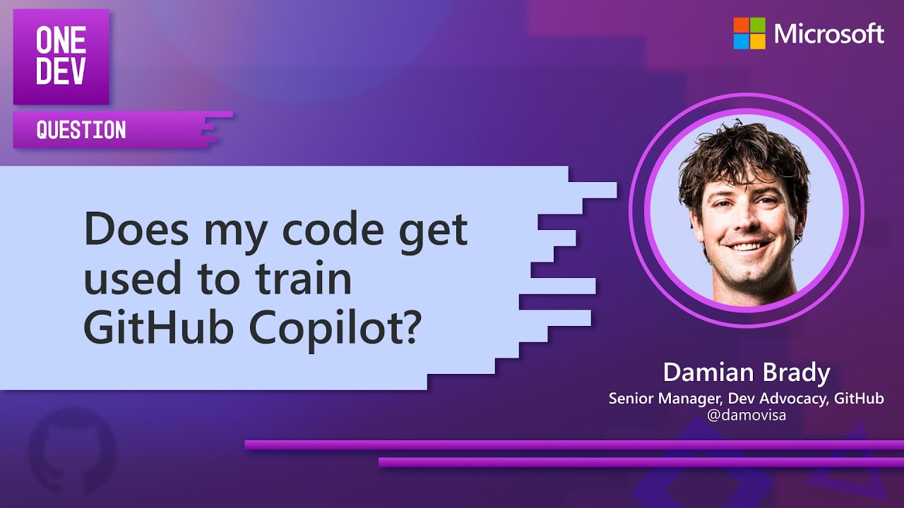 Does my code get used to train GitHub Copilot?