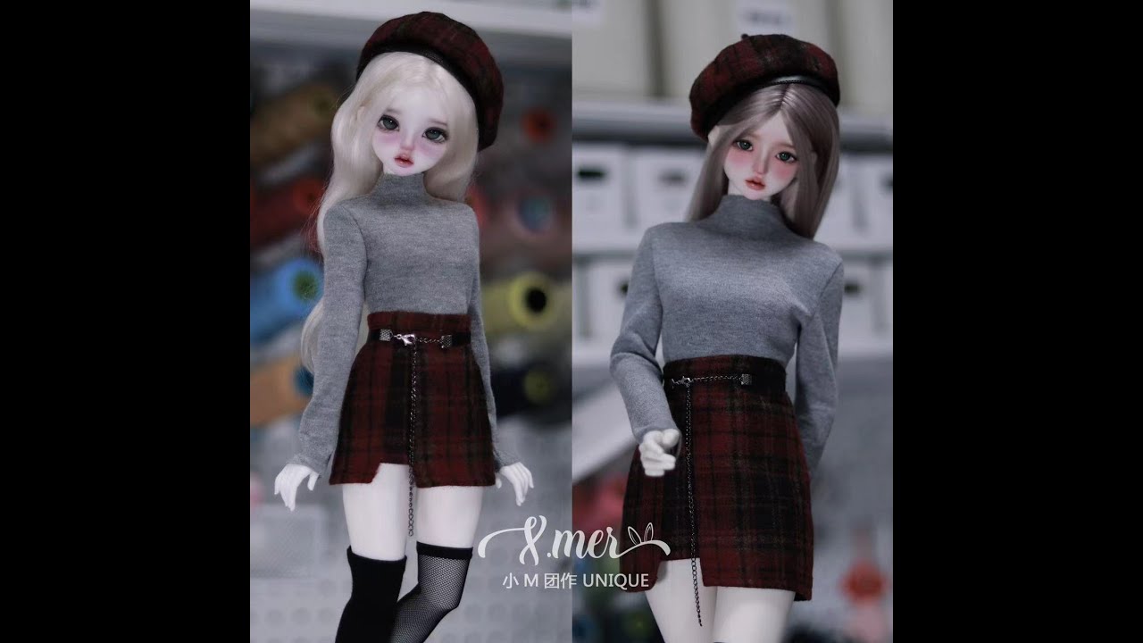 1/4 ， 1/3 BJD Doll Clothes Pattern - Sister