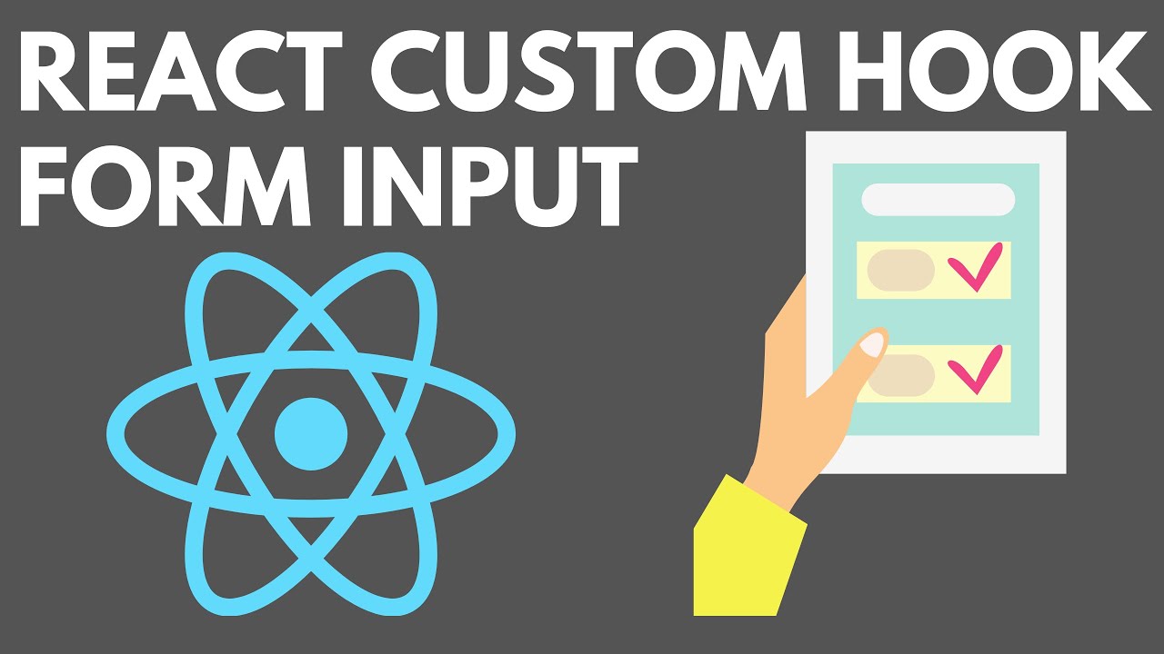 React custom hook form input tutorial
