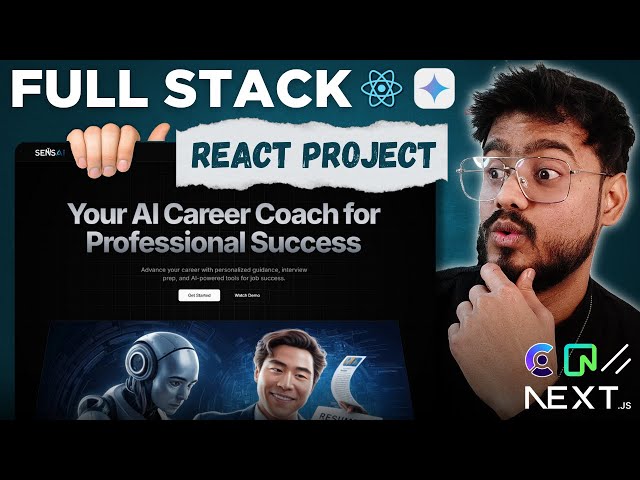 Building a Full Stack AI Career Coach with React, Next.js, and Gemini AI | Galaxy.ai | Galaxy.ai