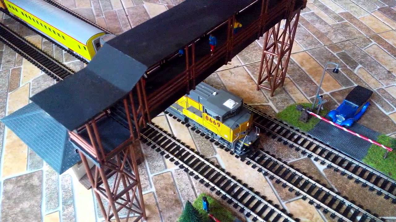 HO Triple crossover turnout