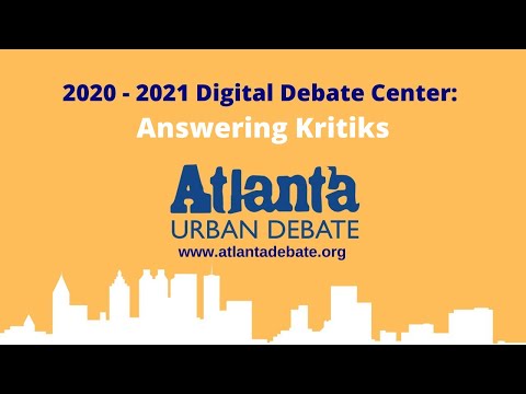 Digital Debate Center: Answering Kritiks