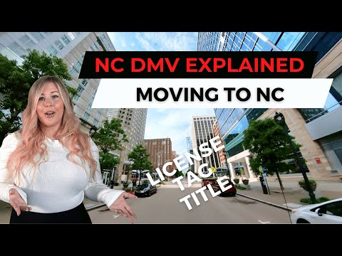 NCDMV EXPLAINED || HOW TO TRANSFER LICENSE AND PLATES TO NORTH CAROLINA