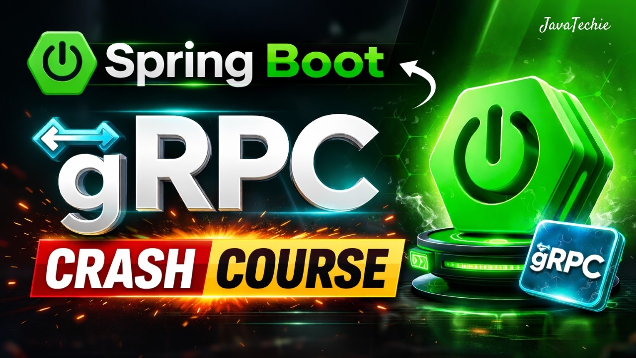 Spring Boot + gRPC Crash Course | Build Ultra-Fast Microservices 🚀