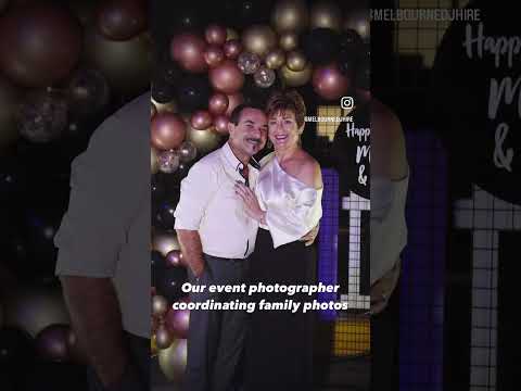 Melbourne DJ & Photographer at Epic Surprise 60th & 21st Birthday Party at Moon Dog World!