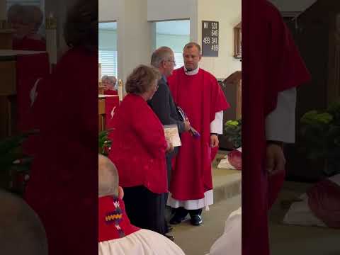 Purple Stole, Gift to the Father of the Priest